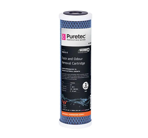 Puretec MC011-S Moulded Carbon Water Filtration Cartridge – Jeff Evans Ltd