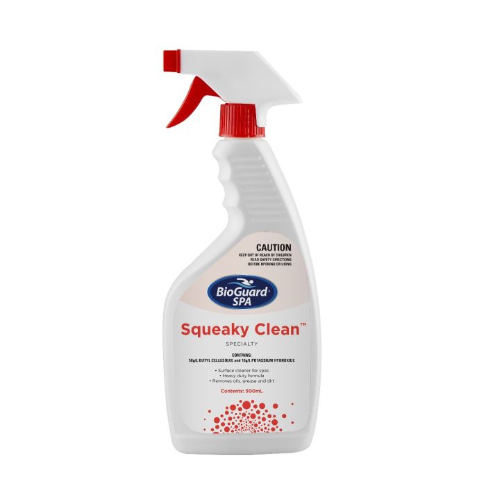 Bioguard Spa Squeaky Clean 500ml – Jeff Evans Ltd