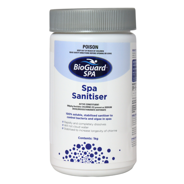 Bioguard Spa Sanitiser 1kg – Jeff Evans Ltd